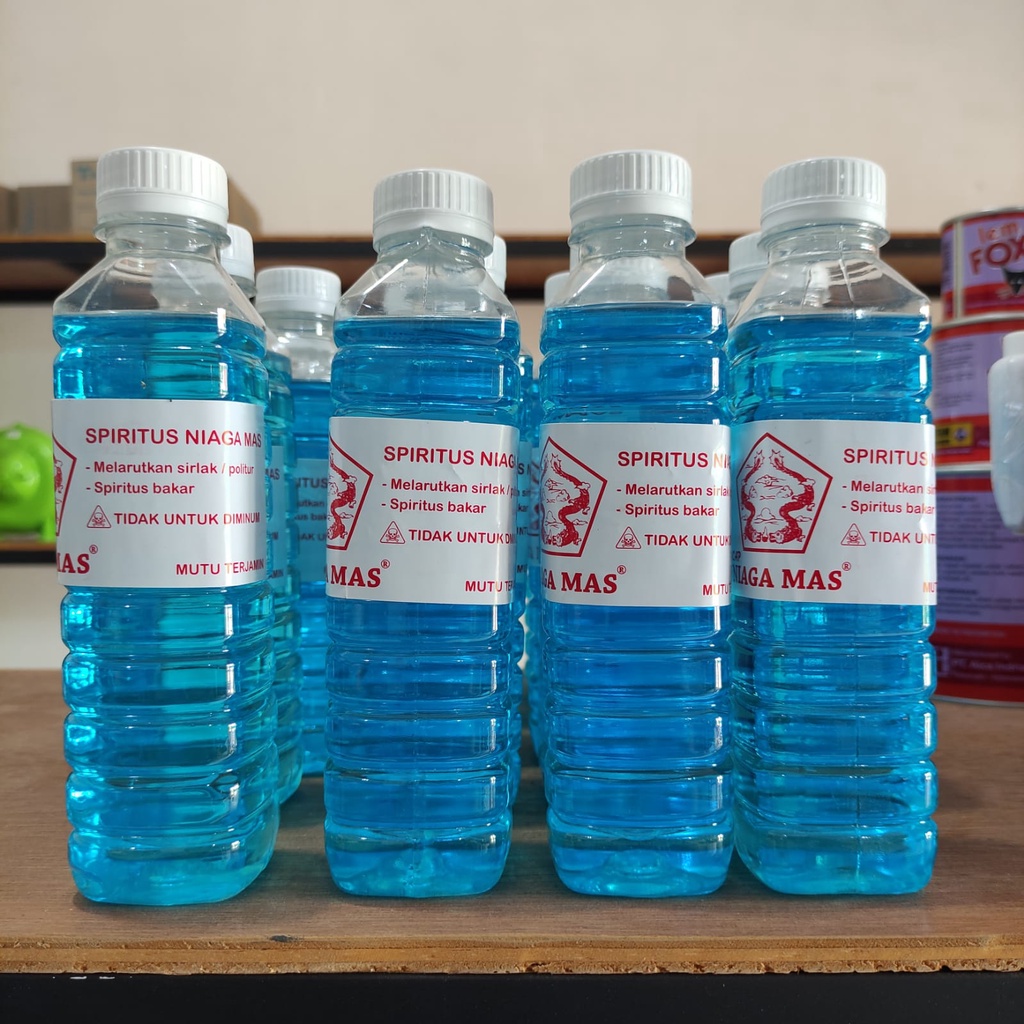 Jual Spirtus Biru Asli Cap Naga Mas Spiritus Cairan Pembakar Bahan ...