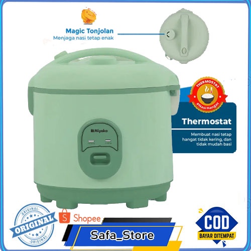 Jual RICE COOKER / MAGIC COM MIYAKO MCM 559SBC 2 LITER SUPER NANOAL ...