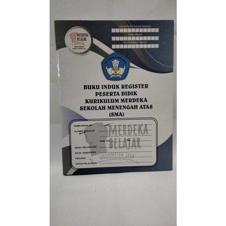 Jual Buku Induk Register Siswa SMA Kurikulum Merdeka Edisi Revisi ...