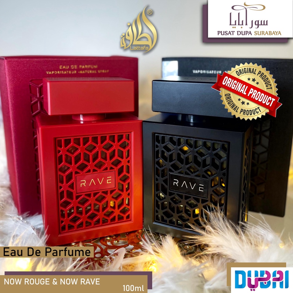 Jual Parfum Asli Arab Original Premium/Dubai/NOW ROUGE&RAVE | Shopee ...