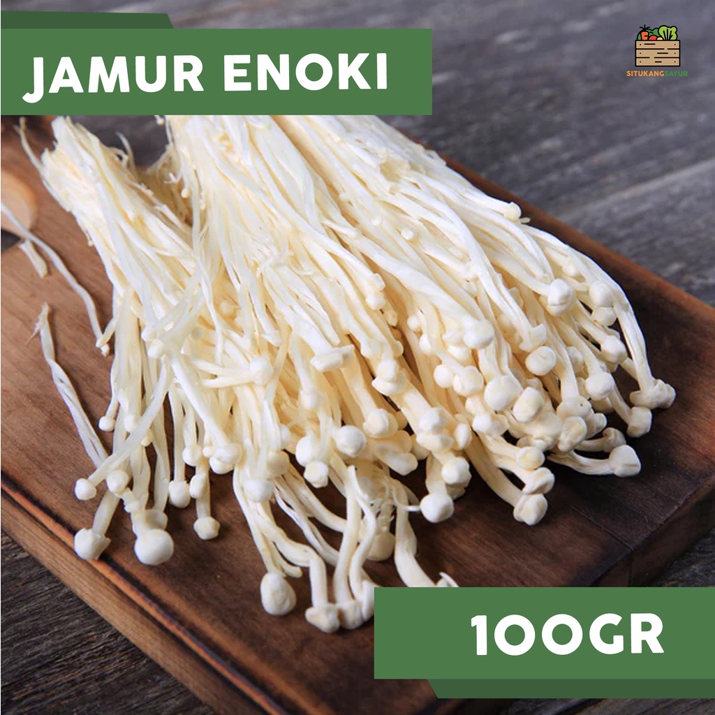Jual Jamur Enoki | 1 bungkus (Kota Bandung & Sekitar) | Shopee Indonesia