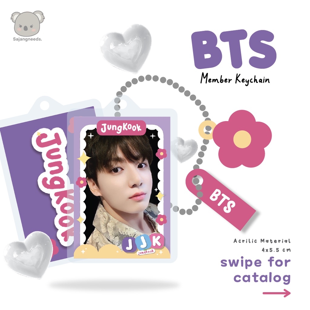 Jual BTS KEYCHAIN MEMBER | Shopee Indonesia