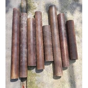 Jual Potongan Bambu Wulung / Bambu Hitam 30cm, Cocok untuk kerajinan ...