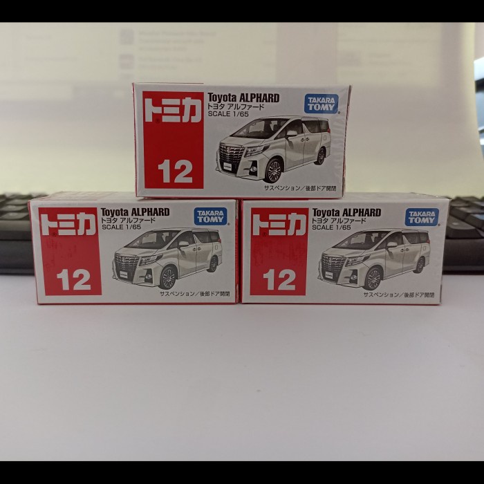 Jual Miniatur Tomica Toyota Alphard 12 Scale 1/65 | Shopee Indonesia