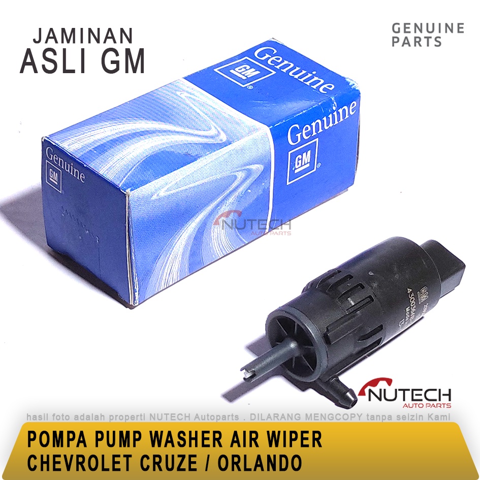 Jual POMPA PUMP WASHER AIR WIPER CAPTIVA CRUZE ORLANDO ORI GM | Shopee ...
