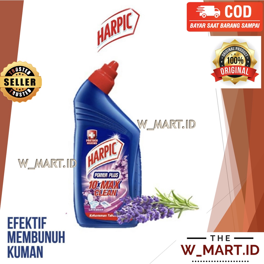 Jual HARPIC POWER PLUS LAVENDER PEMBERSIH KAMAR MANDI 450 ML | Shopee Indonesia