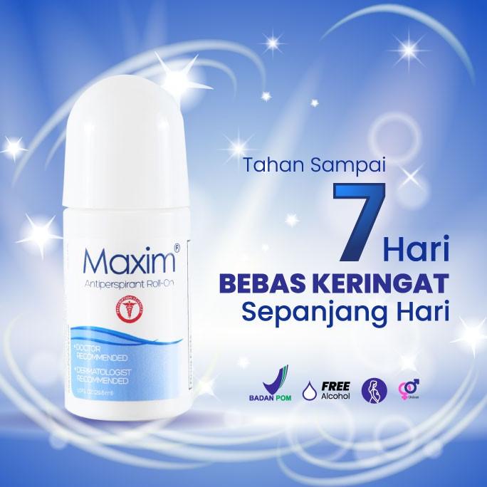Jual MAXIM ANTIPERSPIRANT, Deodorant Rol On | Shopee Indonesia