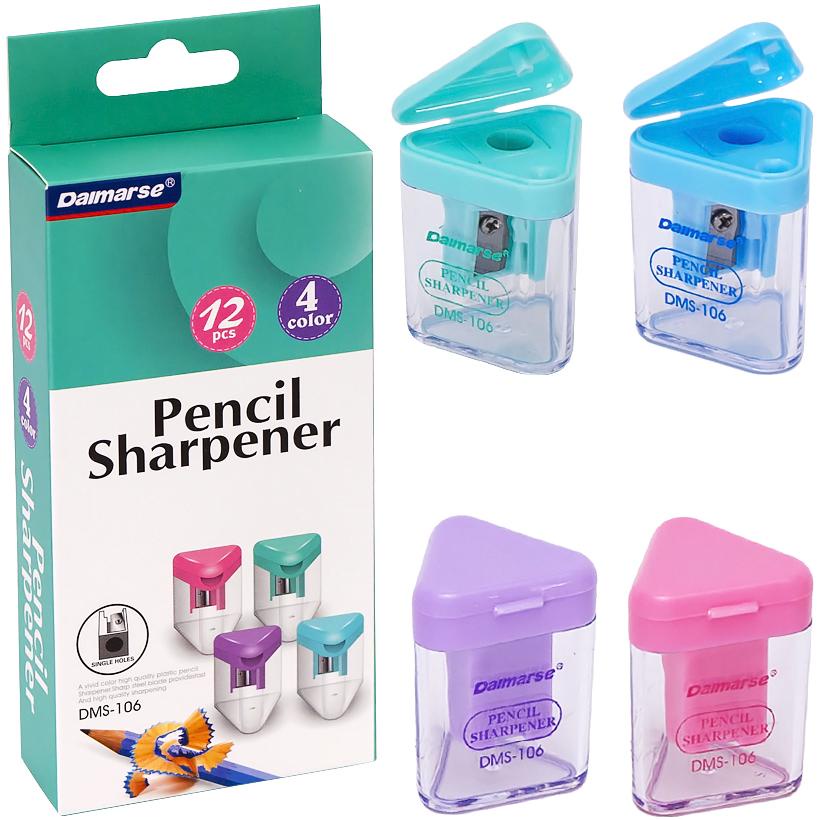 Jual DAIMARSE Serutan Pensil DMS-106 Sharpener 12 PCS / Rautan Pensil ...