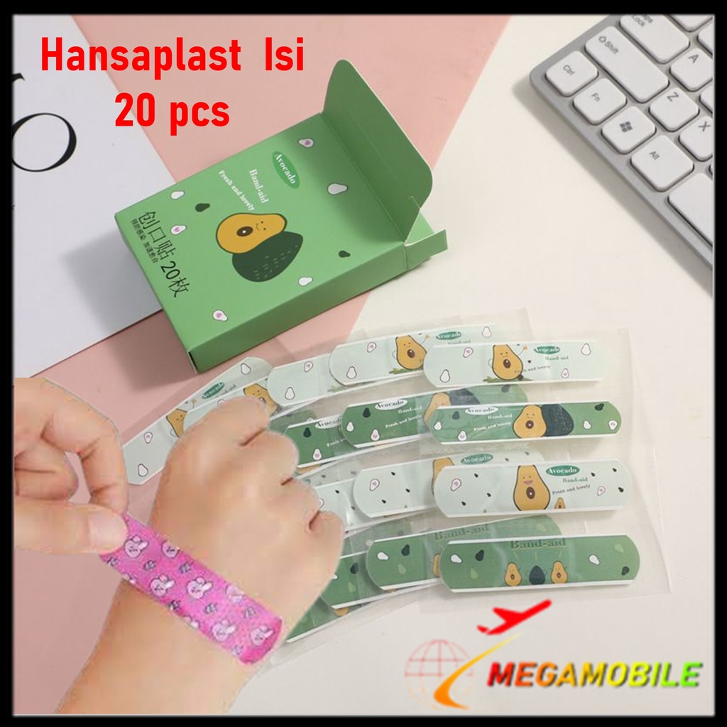 Jual MM - Plester Luka Hansaplast Anak Dewasa Isi 20 pcs Motif Karakter ...