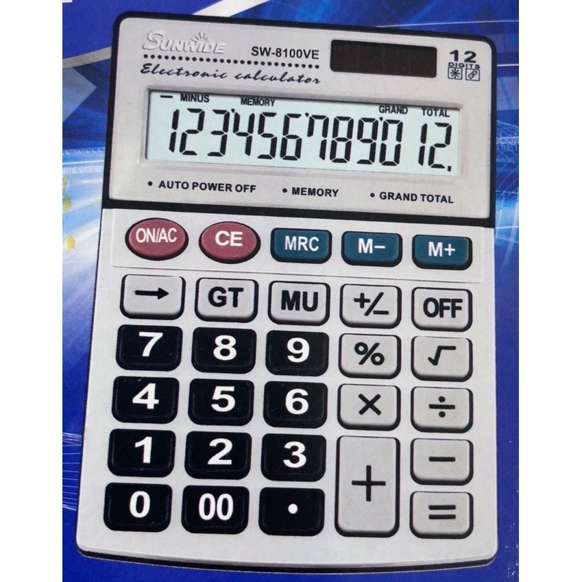 Jual kalkulator akuntansi / kalkulator 12 digit / kalkulator menghitung ...
