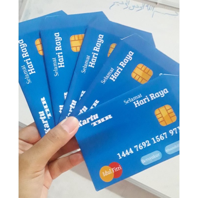 Jual AMPLOP LEBARAN MOTIF KARTU ATM/AMPLOP THR VIRAL UNIK | Shopee ...