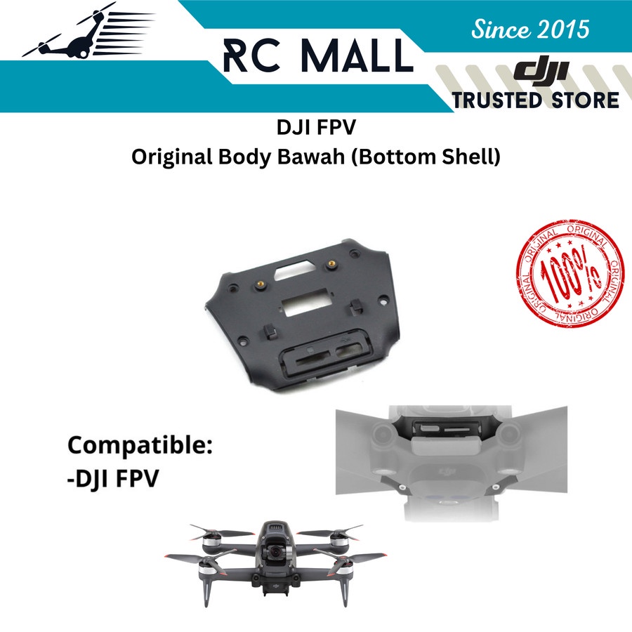 Jual Body Bawah Bottom Shell DJI FPV Drone Original | Shopee Indonesia