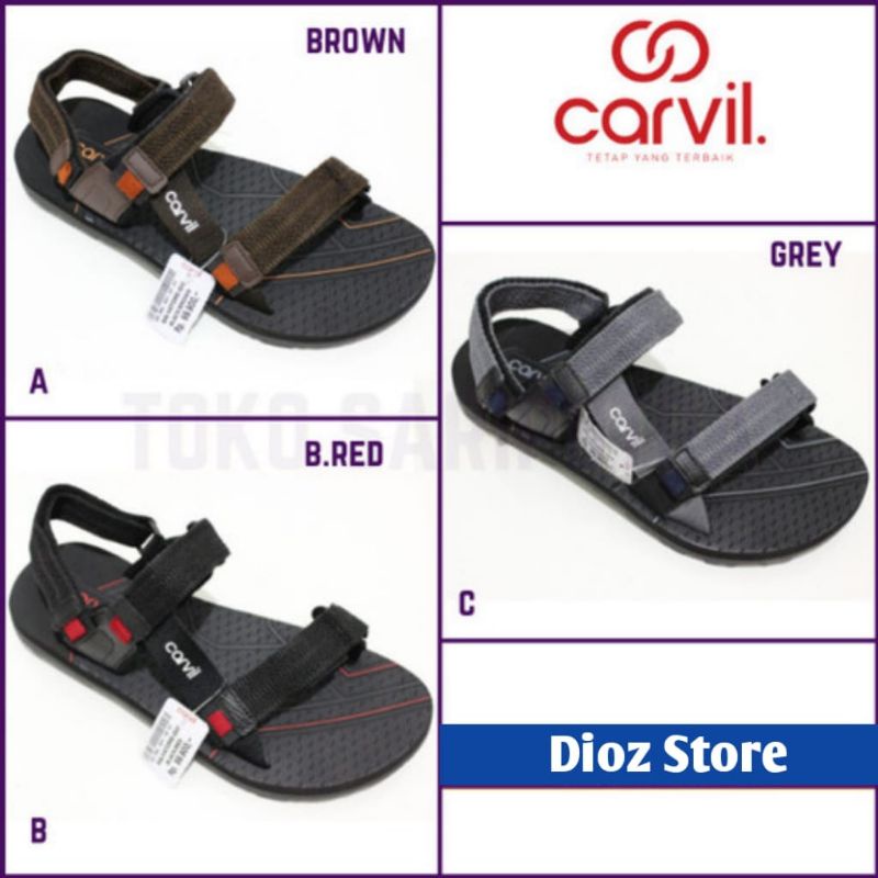 Jual Sandal Gunung Carvil Pria Size 38-44 | Shopee Indonesia