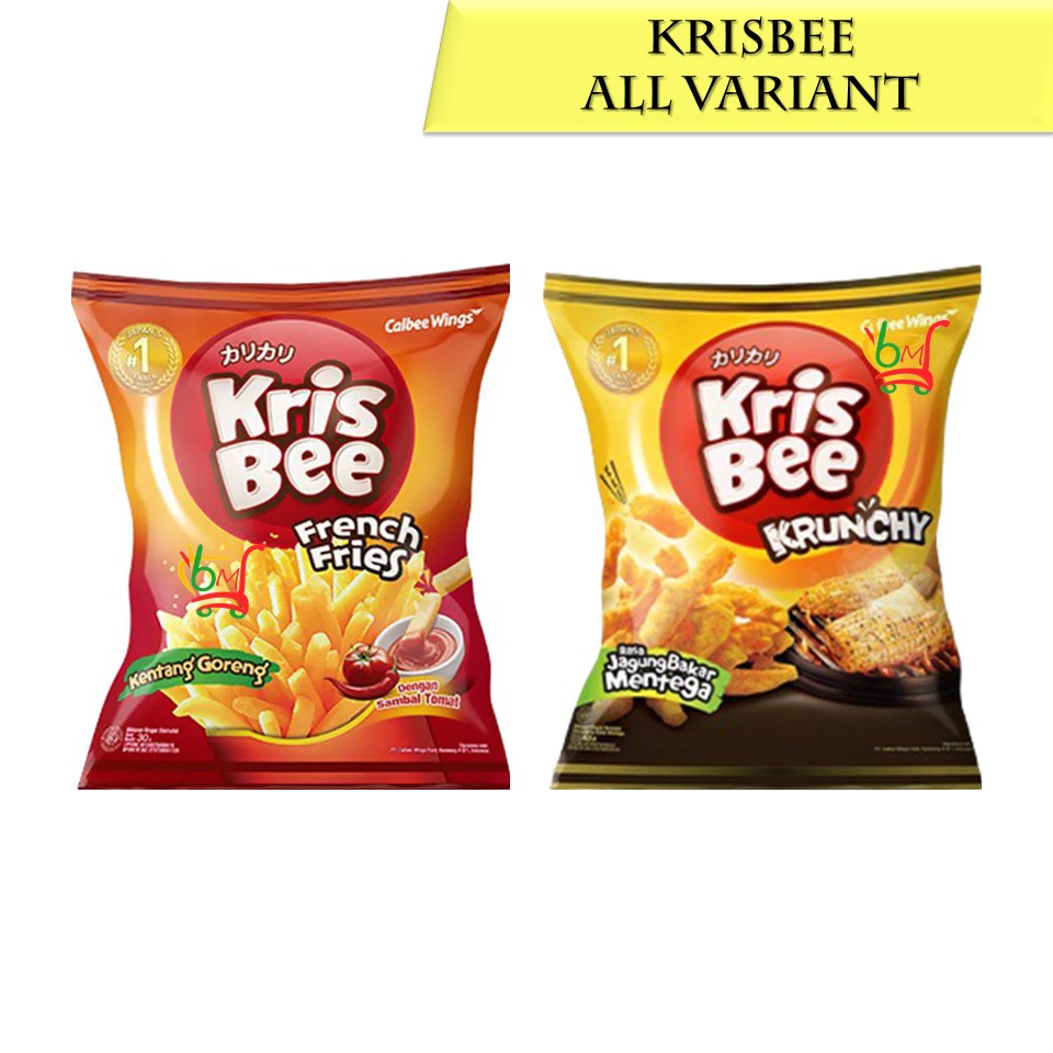 Jual Krisbee Makanan Ringan Asin Gurih All Variant | Shopee Indonesia
