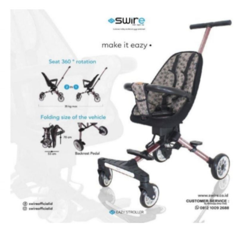 Jual Swire EAZY Stroller(Swire Sw-969) | Shopee Indonesia