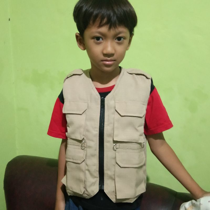 Jual ROMPI ANAK / VEST ANAK / ROMPI OUTDOOR / ROMPI LAPANGAN / ROMPI ...