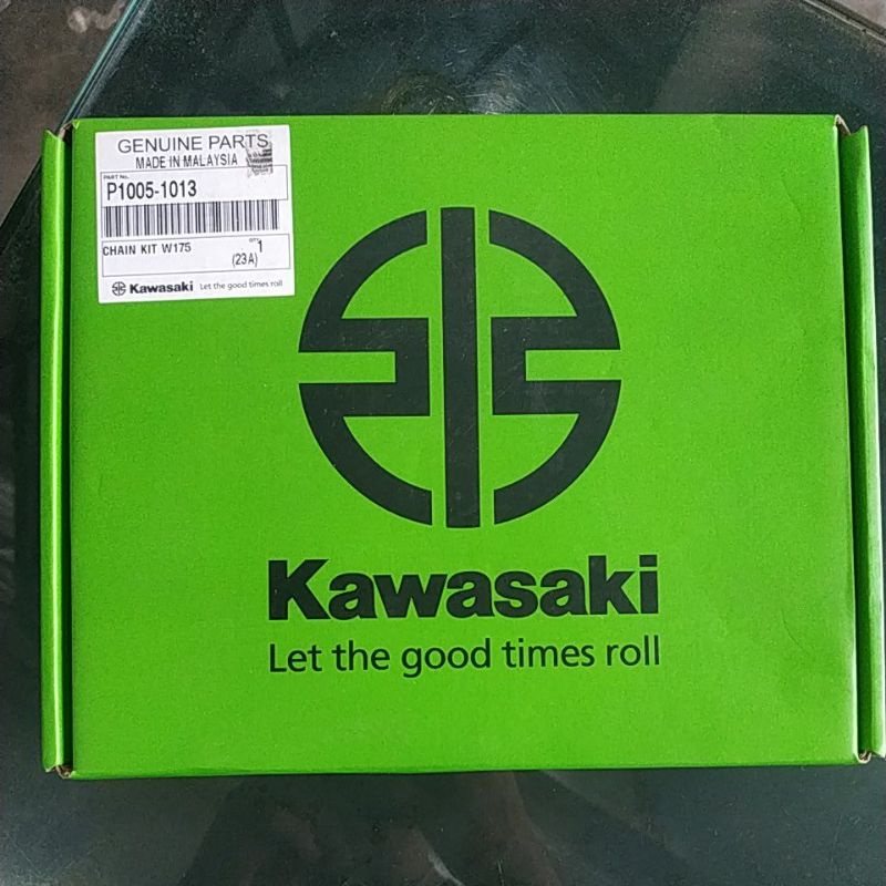 Jual Gear Set Kawasaki W175 SE, W175 STD, W175 CAFE, W175 TR, Chain Kit ...