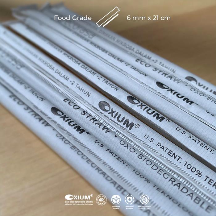 Jual Sedotan Plastik Ramah Lingkungan Ecorasa Eco-Straw-Black (Oxium ...