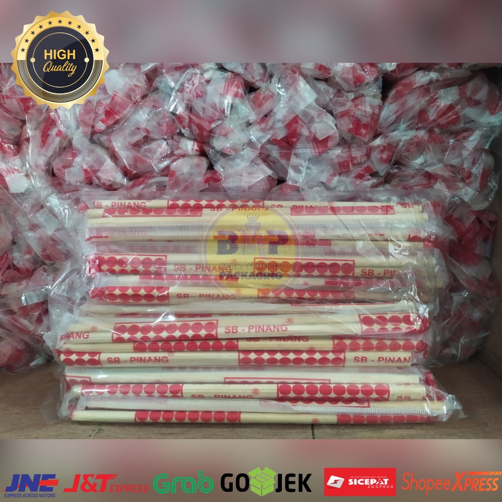Jual Sumpit bambu higenis - sumpit panda / sumpit mie premium tebal ...