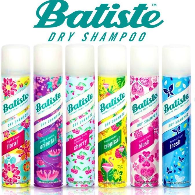 Jual Batiste Instant Hair Refresh Dry Shampoo 200 ml | Shopee Indonesia