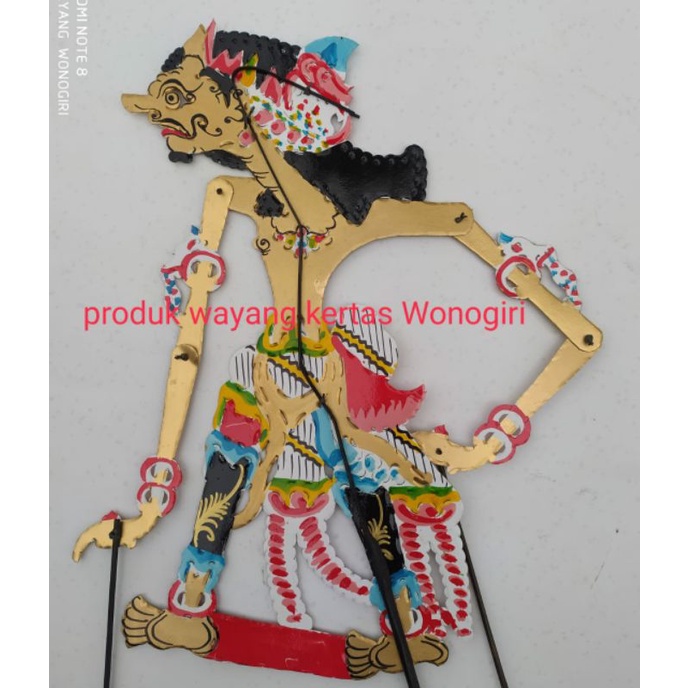Jual Wayang kulit kertas duplex Antasena solo/Ontoseno ukuran standar ...
