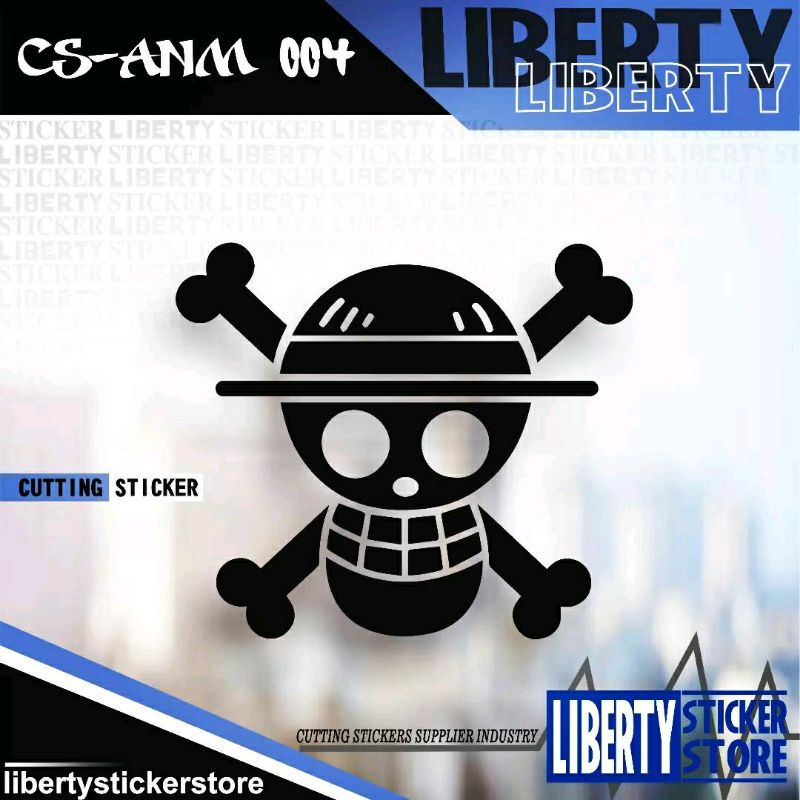 Jual Stiker Mugiwara Pirates | Cutting Sticker Mugiwara Pirates ...