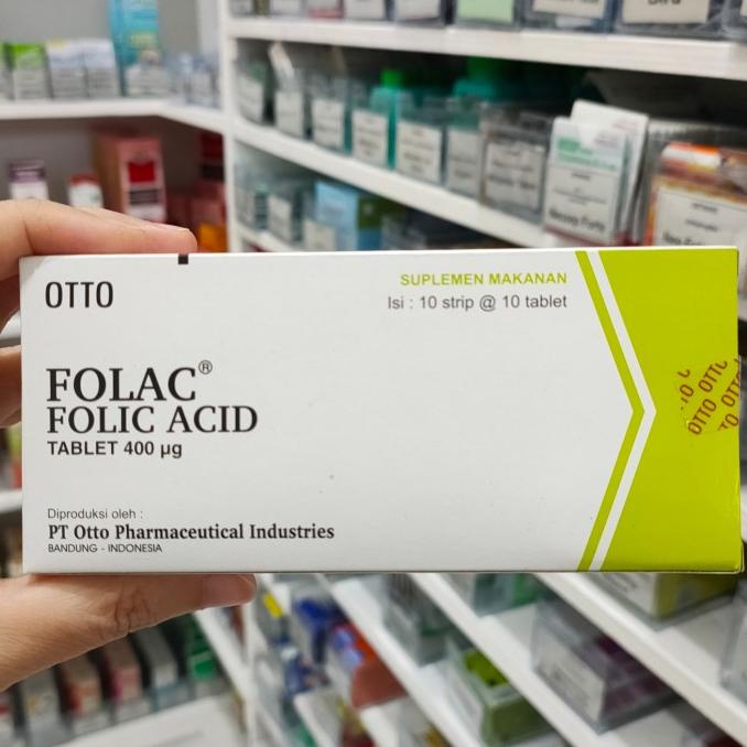 Jual Folac Strip Isi 10 Tablet Obat Asli Original Otto | Shopee Indonesia