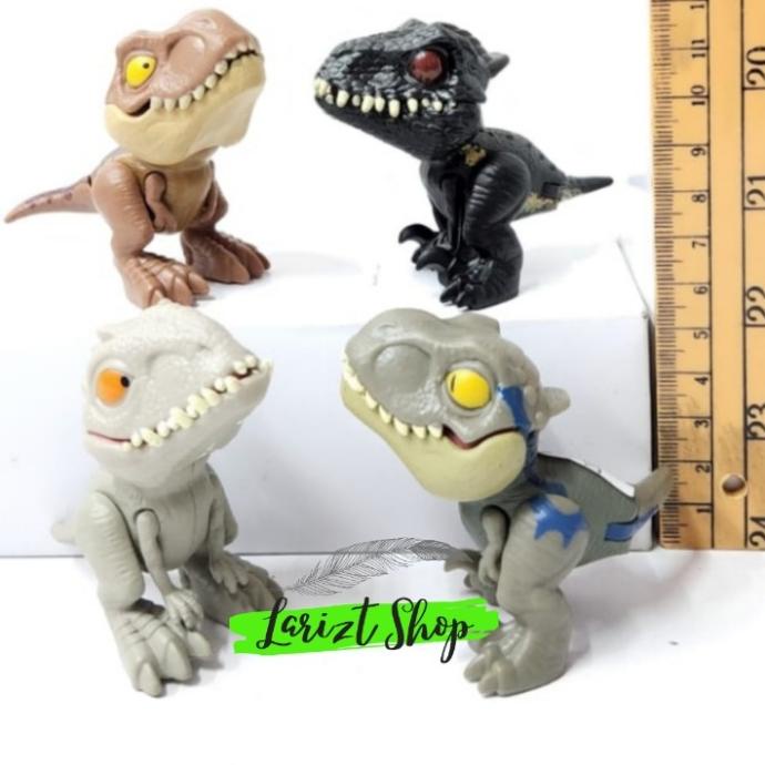 Jual Dino Snap Squad Wave Tyrannosaurus Indominus Spinosaurus Raptor ...