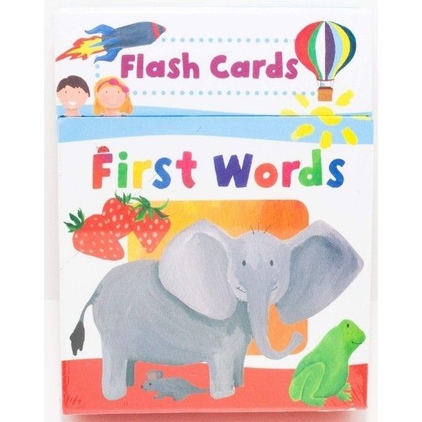Jual IMPORT BOOK FLASH CARD BOX SET: FIRST WORDS EVA GEY (SSB) | Shopee ...