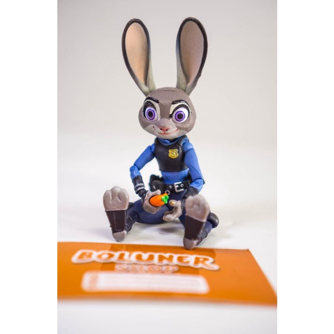Jual Revoltech Judy Hopps Zootopia Rabbit Cop Police Action Figure ...