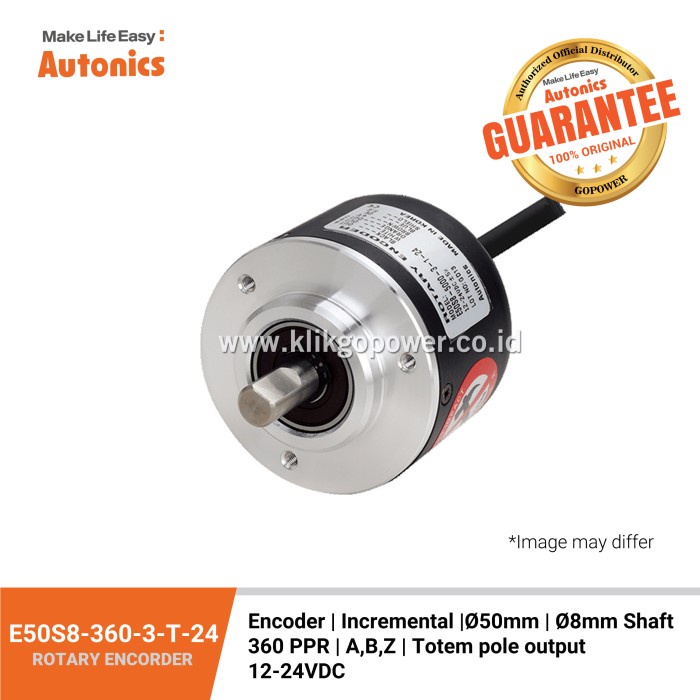Jual Enco Autonics Rotary Encoder E50S8-360-3-T-24 | Shopee Indonesia