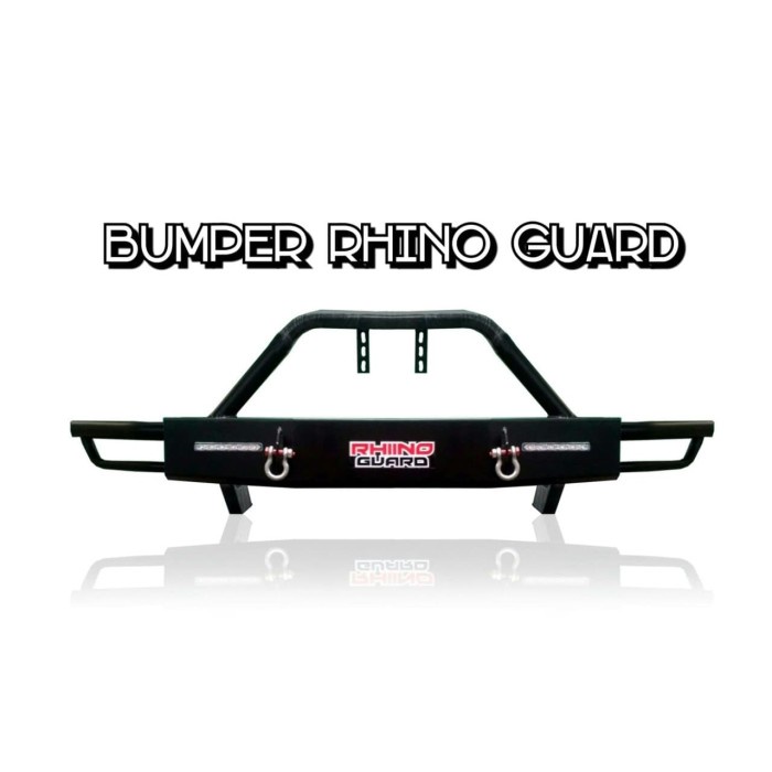Jual Tanduk Depan Wuling Confero Towing Bumper Original Rhino Guard ...