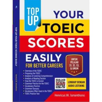 Jual Buku Top Up Your Toeic Scores Easily for Better Careers | Shopee Indonesia