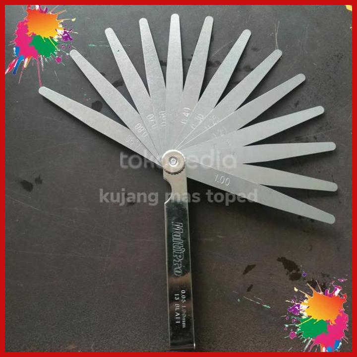 Jual alat ukur celah klep plat ukur plat puller guider gap [kjmas ...