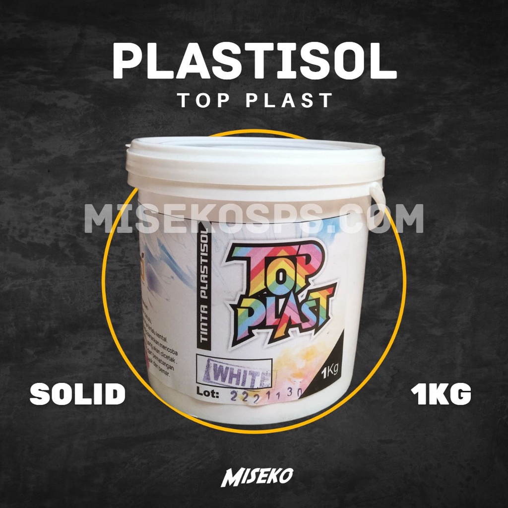 Jual TINTA SABLON PLASTISOL TOPPLAST TINTA PASTA SABLON PLASTISOL ...