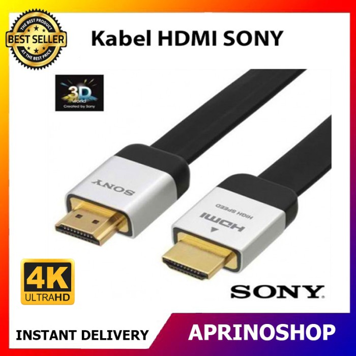 Jual Kabel HDMI to HDMI 2 Meter SONY High Quality | Shopee Indonesia