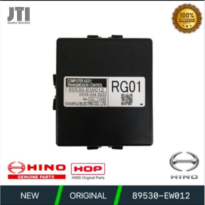 Jual ECU COMPUTER RG01 COMPUTER TRANSMISI HINO 500 89530-EW012 | Shopee ...