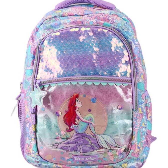 Jual Tas Smiggle Original Backpack Disney Ariel Mermaid | Shopee Indonesia