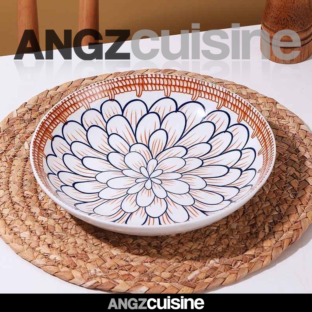 Jual Piring Ceramic Duorou Cactus Style Dinner Bowl Plate 9 inch ...