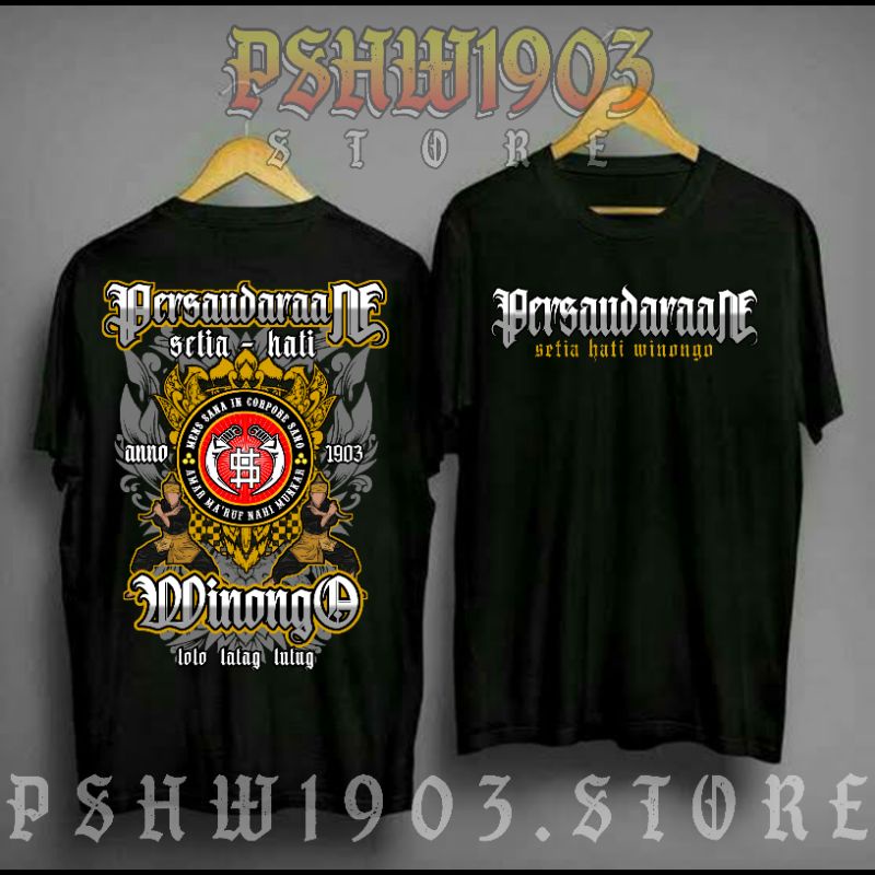Stk Winongo Logo KAOS PSHW "BROEDERSCHAP SHW" Kaos SH Winongo/SETIA
