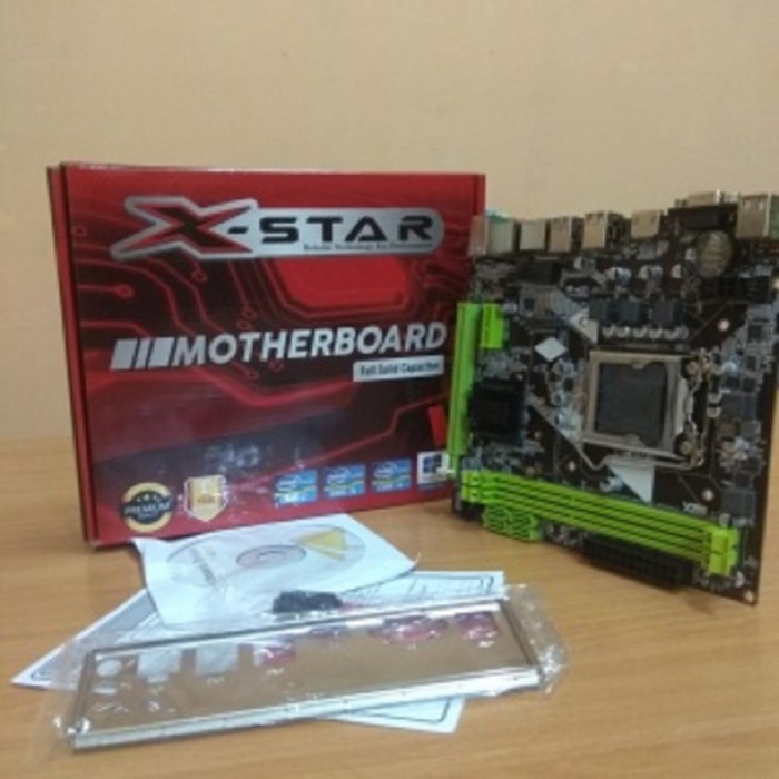Jual Terlaris Motherboard\Mb\Mobo X-Star H61 1155 Suport Gen2/Gen3 ...