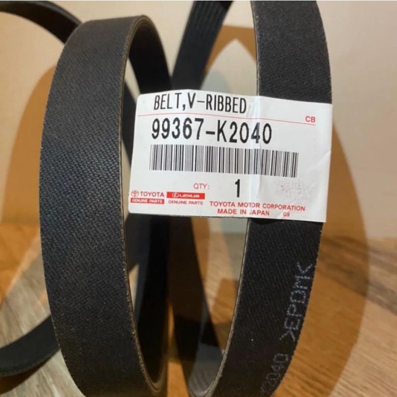 Jual V belt fan belt tali kipas Hiace Premio 2800cc 99367-K2040 ...