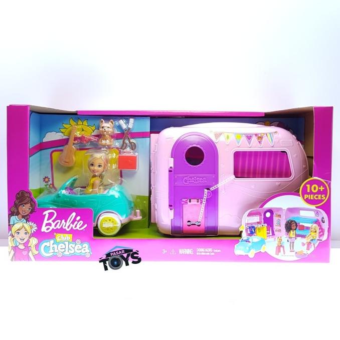 Jual Barbie Club Chelsea Camper Playset | Shopee Indonesia