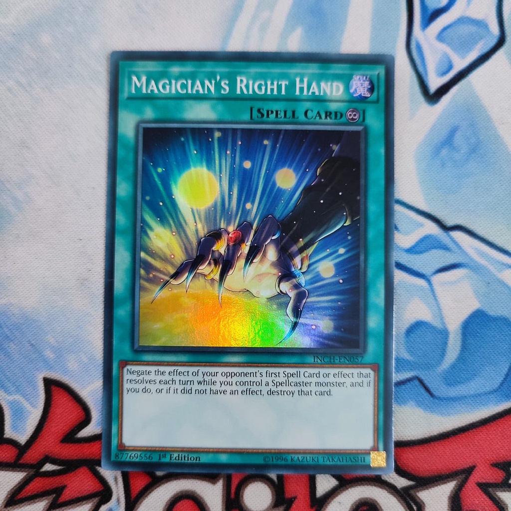 Jual yugioh magician's right hand inch super rare 1st original | Shopee Indonesia