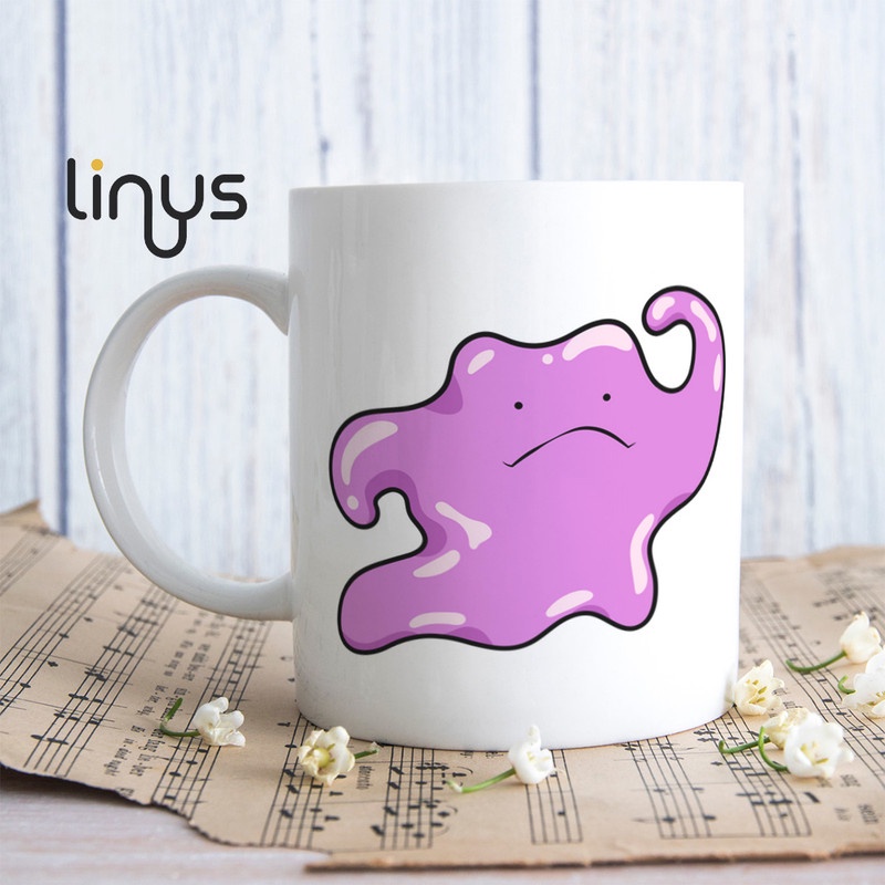 Jual Mug gelas pokemon ditto muscles | Shopee Indonesia