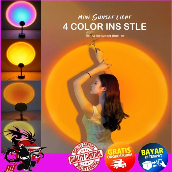 Jual Lampu Lightning Sunset With Tripod Stand | Shopee Indonesia