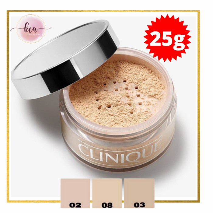 Jual CLINIQUE BLENDED FACE POWDER AND BRUSH 35g | Shopee Indonesia