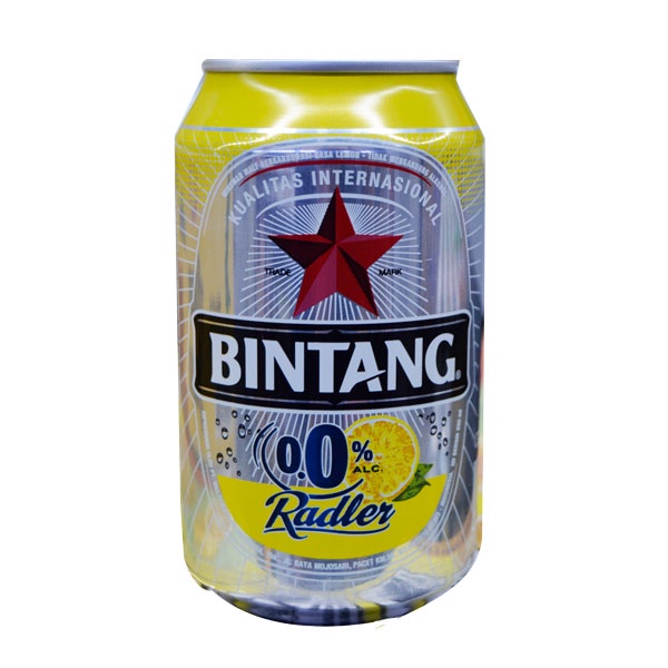 Jual BINTANG RADLERLEMON 0 PERSEN CAN 330 ML | Shopee Indonesia