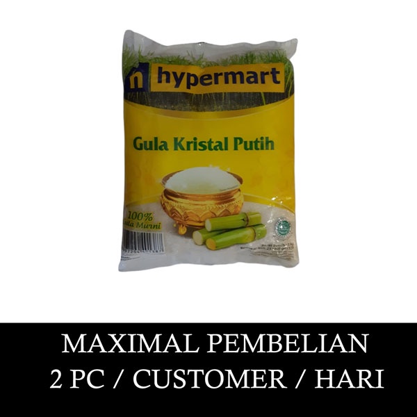 Jual HPM GULA KRISTAL PUTIH 1 KG FS - KUNING | Shopee Indonesia