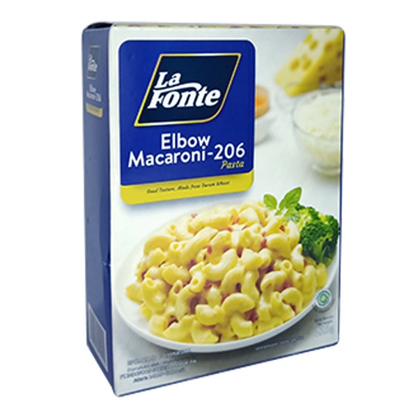 Jual LAFONTE MAKARONI ELBOW 225 GR | Shopee Indonesia